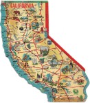 California Postcard - Vacation Destinations